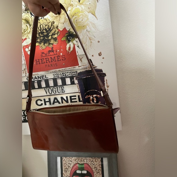 Monsac | Bags | Monsac Original Leather Double Strap Flap Shoulder Bag ...